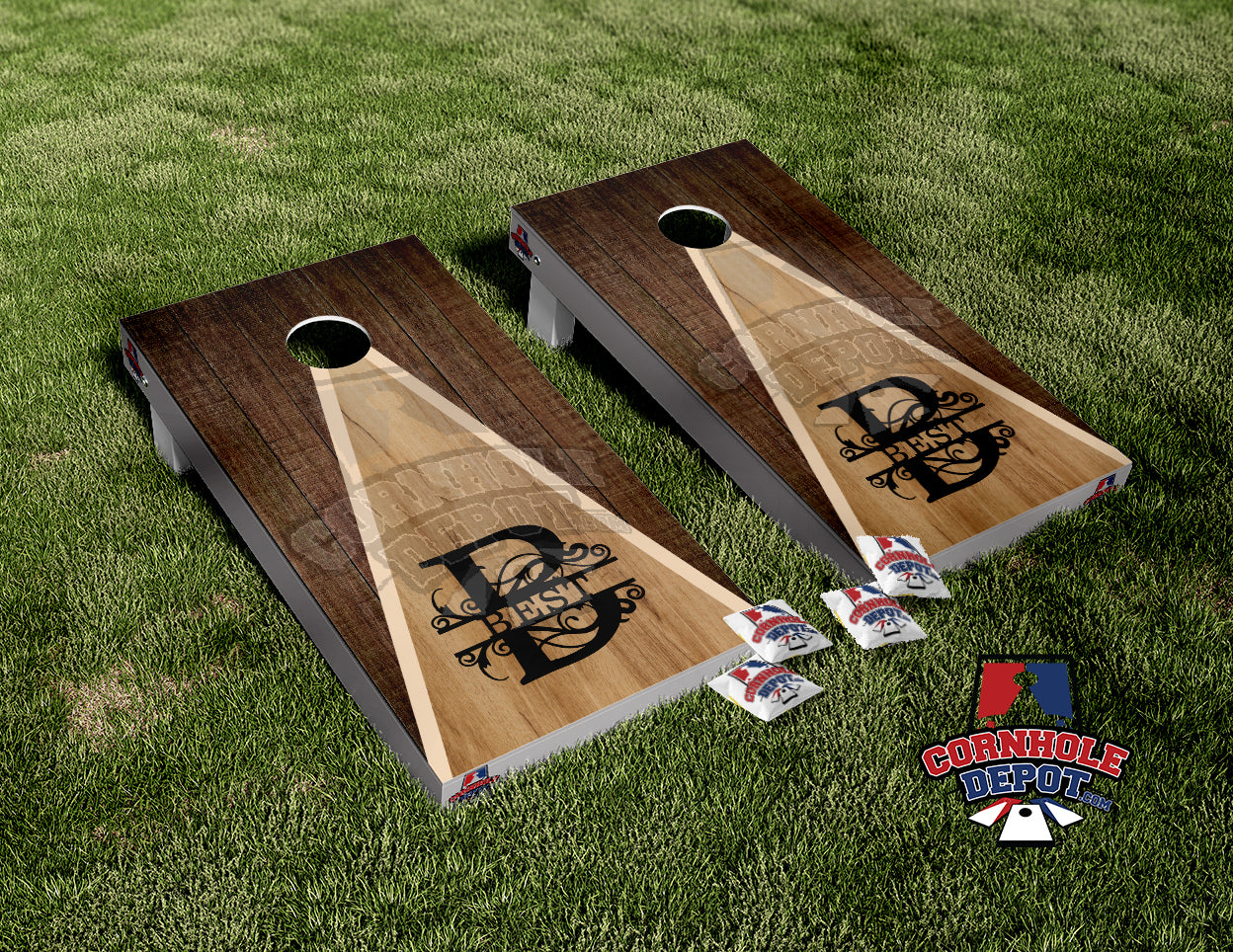 Custom Personalized Name BEST Cornhole Board Vinyl Wrap Laminated Stic ...