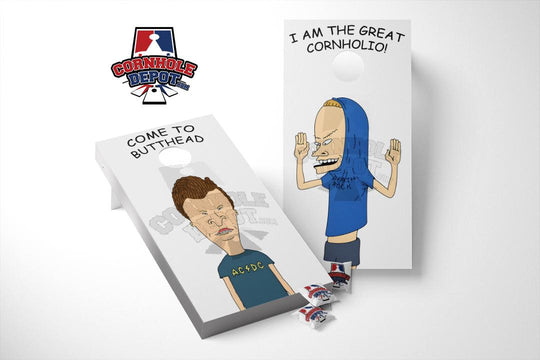 Beavis and Butthead The Great Cornholio Cornhole Board Vinyl Wrap Skin ...
