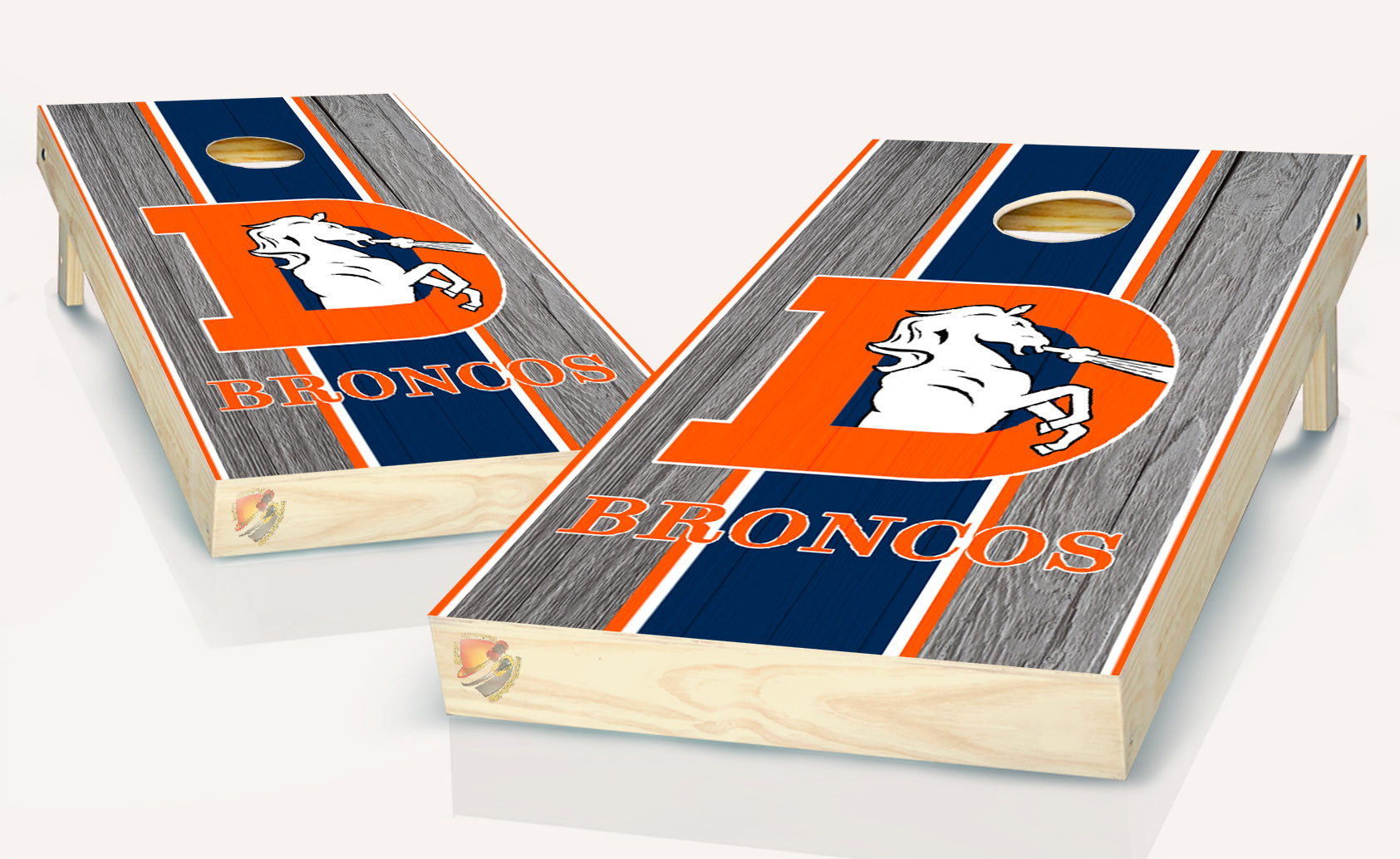 Broncos Denver Horse Cornhole Board Skins Vinyl Wrap Laminated Sticker ...