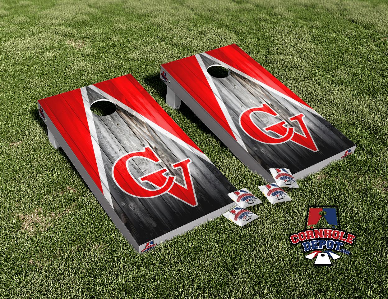 Kara~ 1 GV, 1 Lay, 1 Watson and 1 King Farm Cornhole Board Vinyl Wrap ...