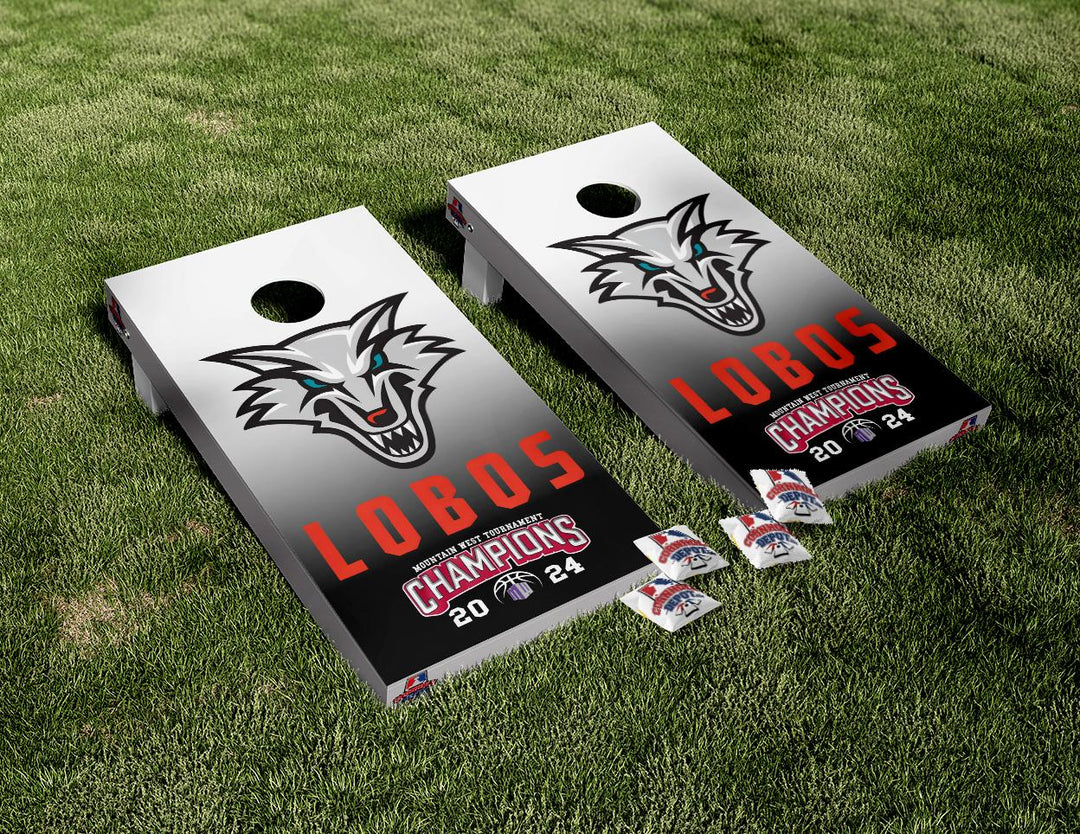 LOBOS Cornhole Board Vinyl Wrap Skins Laminated Sticker Set Decal – We ...