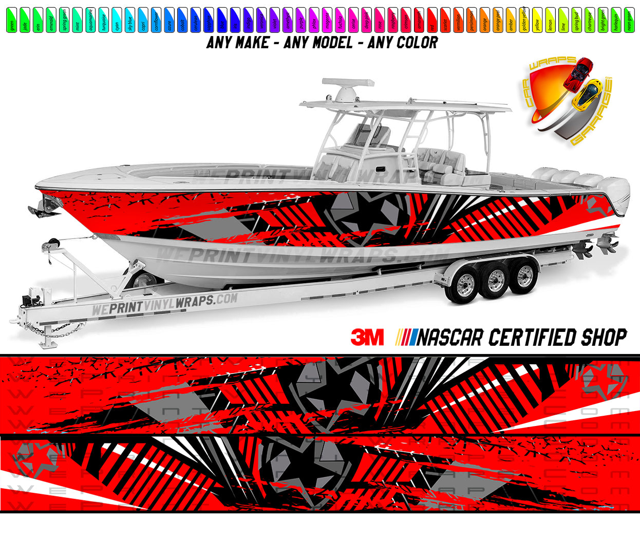 Pontoon Wraps – We Print Vinyl Wraps LLC