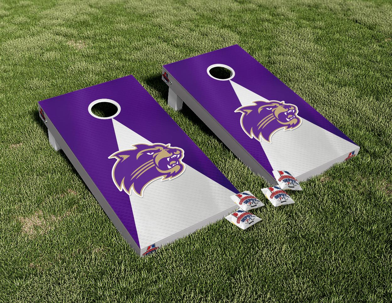 Western Carolina Cat Cornhole Board Vinyl Wrap Skins Laminated Sticker ...