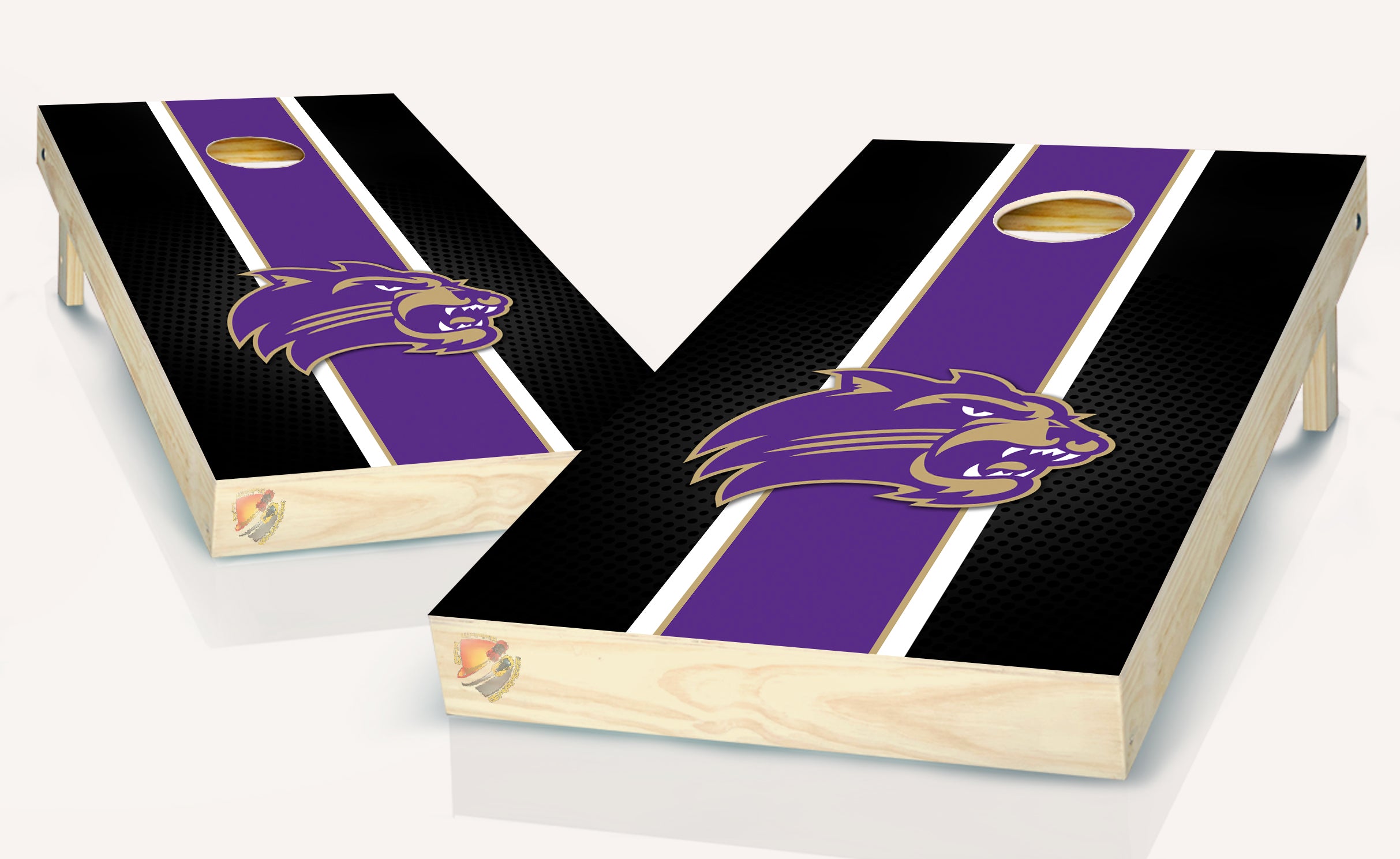 Western North Carolina Cornhole Board Vinyl Wrap Laminated Sticker Set ...